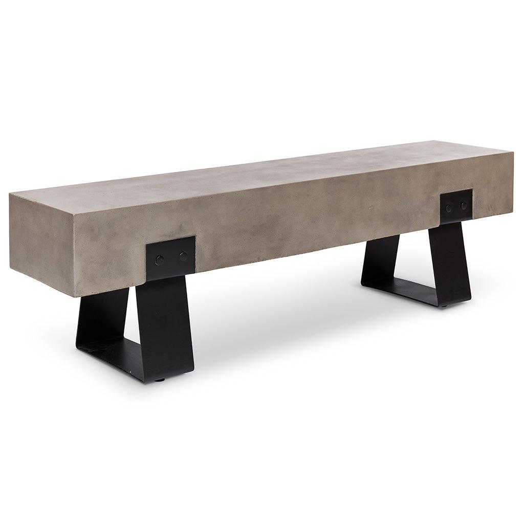 Industrial Fiber Reinforced Concrete Bench – Sideboards and Things