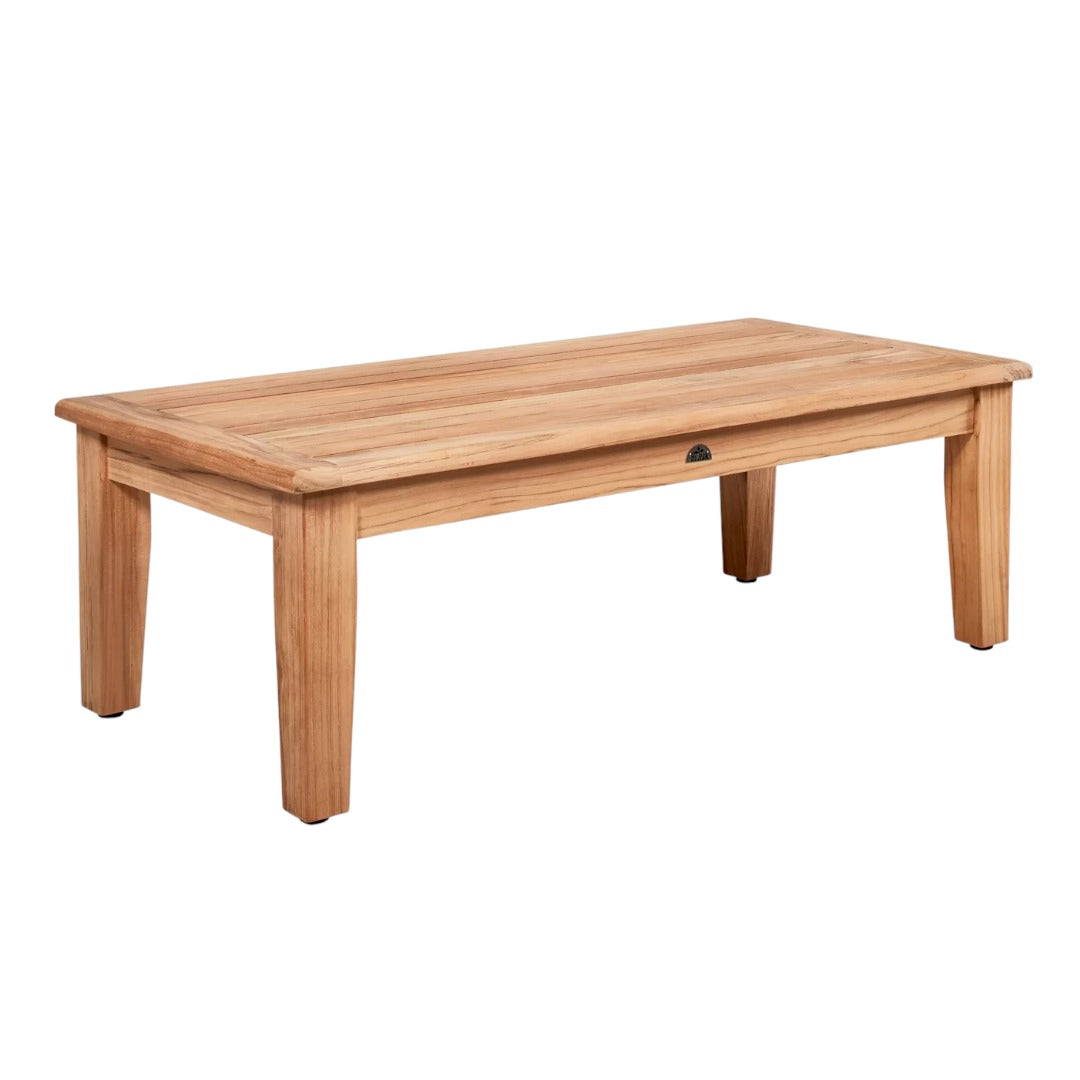 Grande Rectangular Teak Outdoor Coffee Table – Sideboards and Things