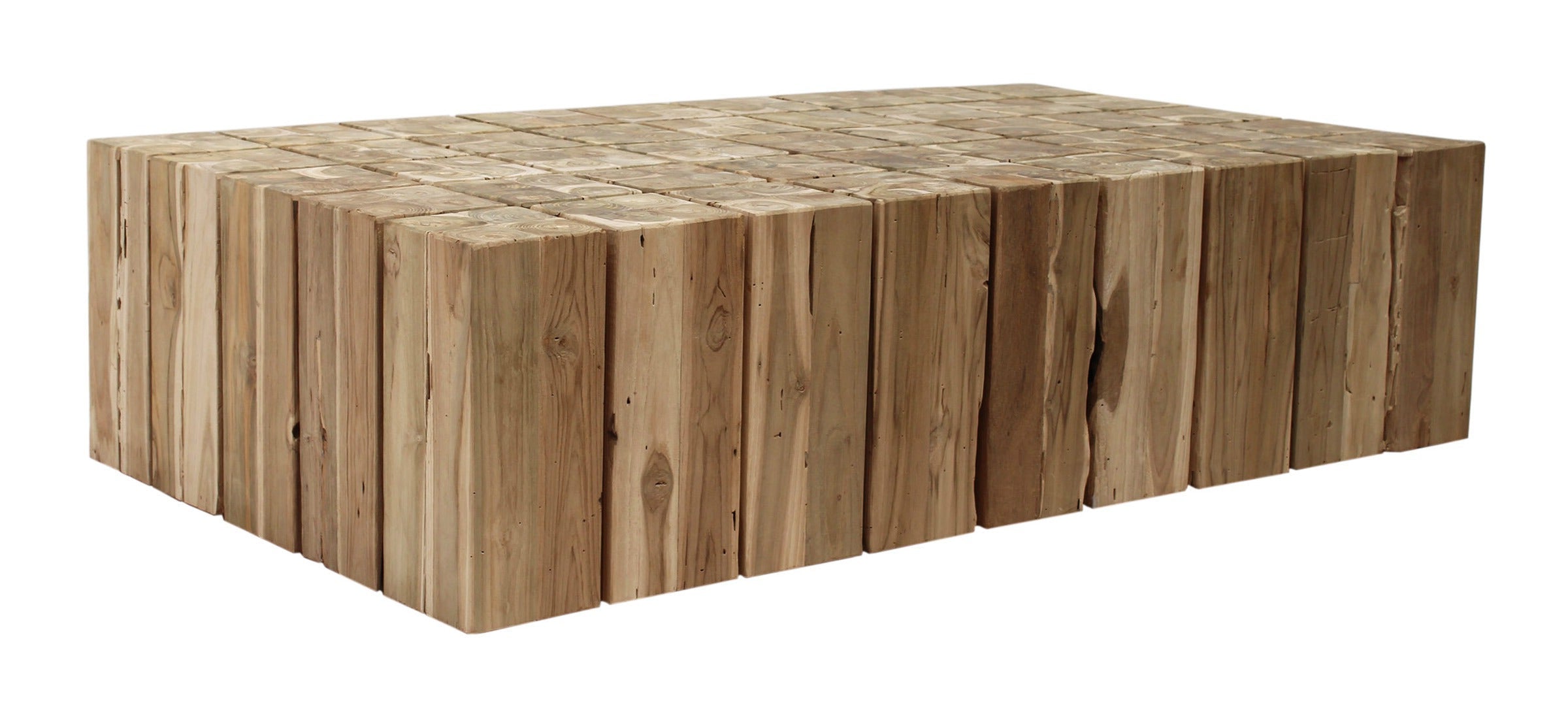 Xander Natural Wood Handmade Coffee Table – Sideboards and Things